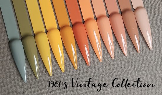 Gel Polish - 1960's Vintage Collection - Colour Me Pretty Nails