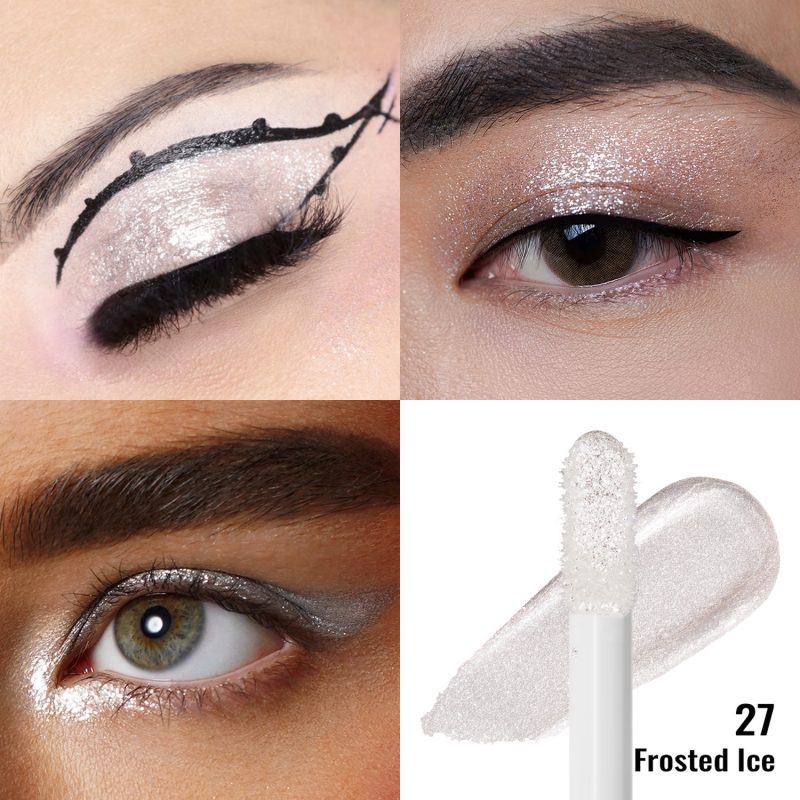 Oulac Liquid Diamond Eyeshadow - Frosted Ice - Colour Me Pretty Nails