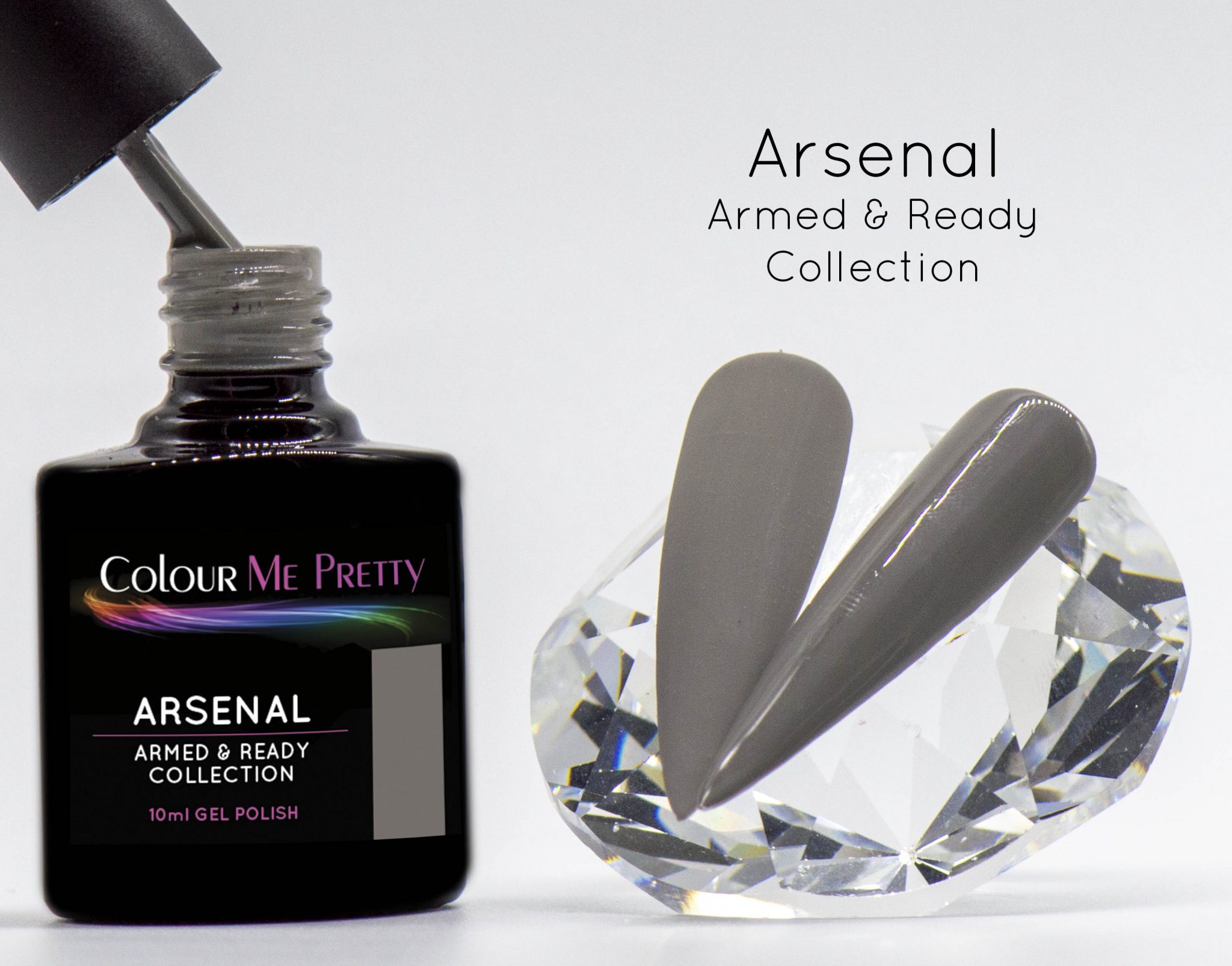 Gel Polish - Arsenal - Colour Me Pretty Nails