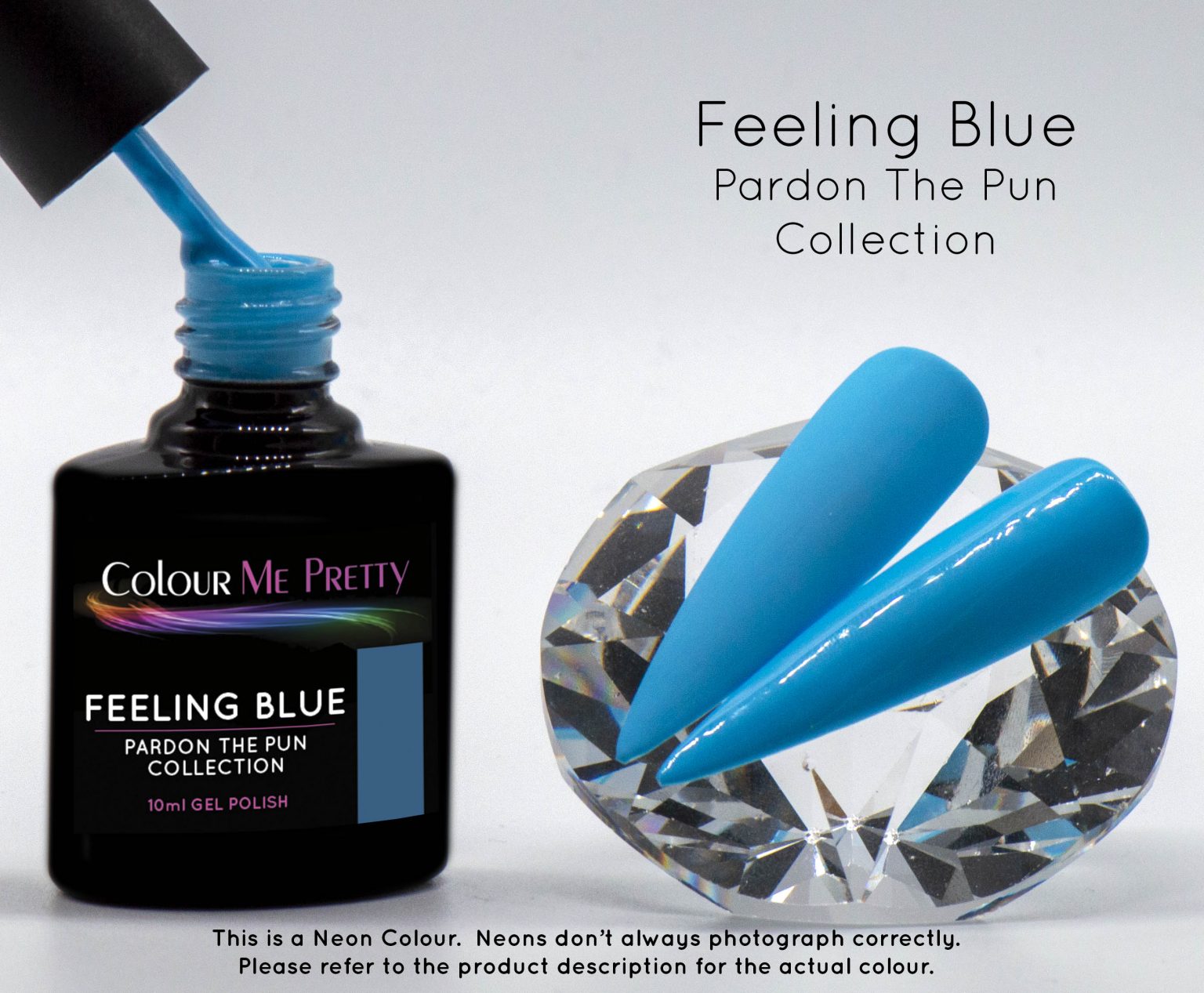 Gel Polish - Feeling Blue - Colour Me Pretty Nails