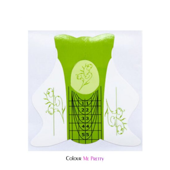 Forms - Green Short Forms - Colour Me Pretty Nails