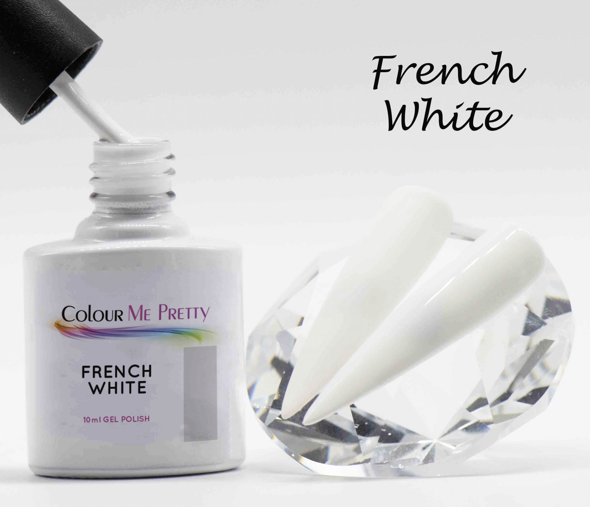 Gel Polish - French White - Colour Me Pretty Nails