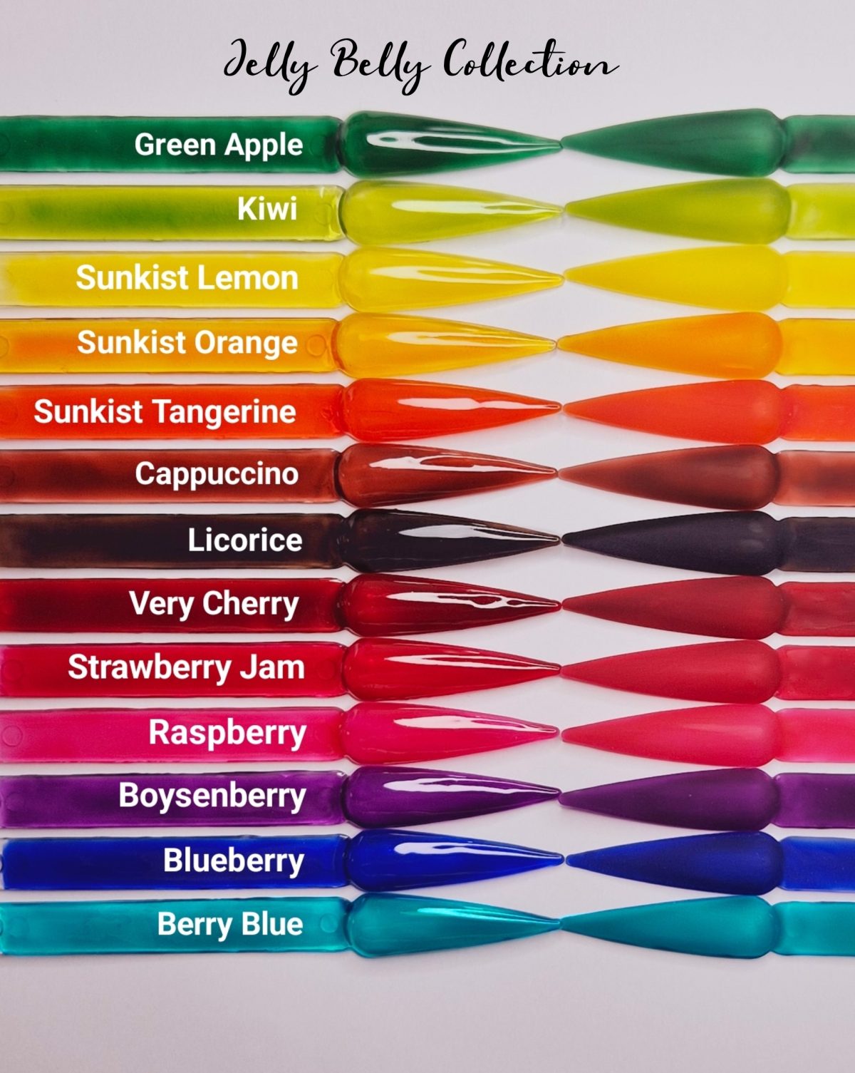 Gel Polish - Jelly Belly Collection - Colour Me Pretty Nails