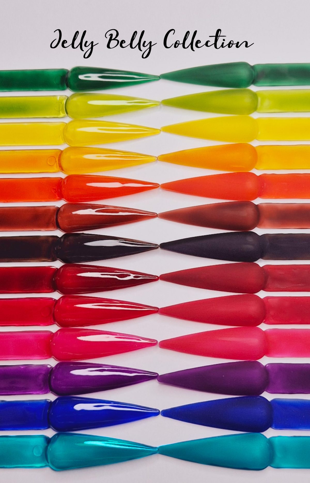 Gel Polish - Jelly Belly Collection - Colour Me Pretty Nails