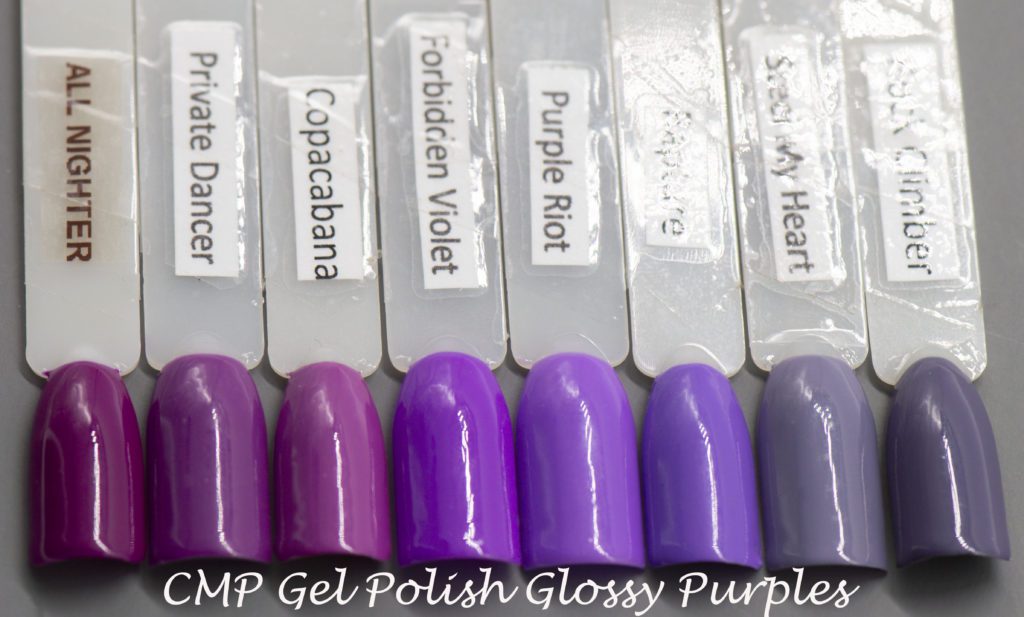 Gel Polish - Purple Riot - Colour Me Pretty Nails