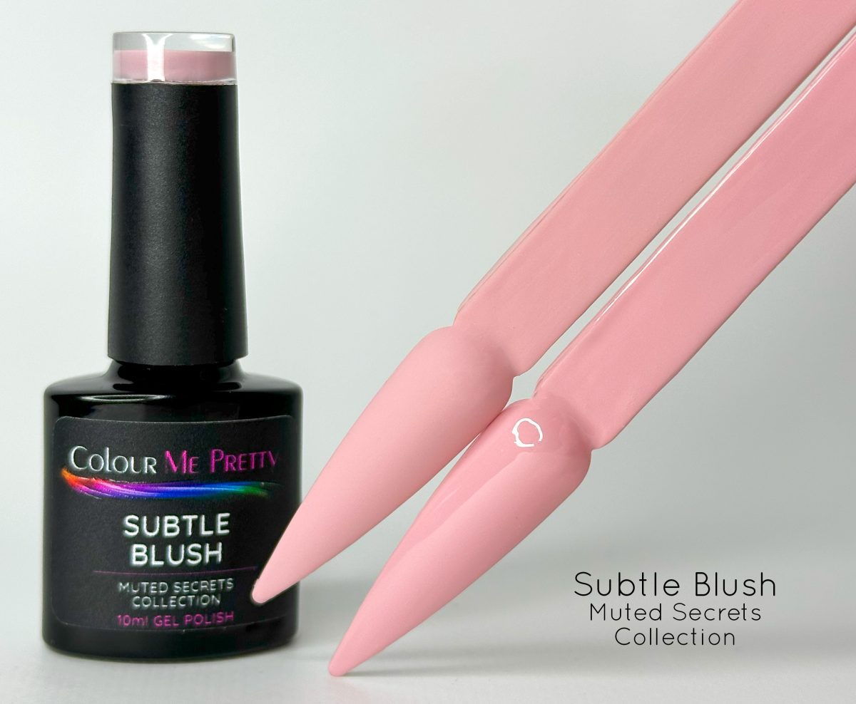 Gel Polish - Subtle Blush - Colour Me Pretty Nails